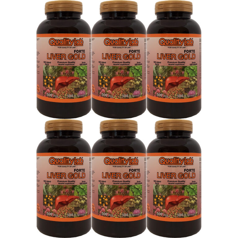 LIVER GOLD forte 6 BOTTLES - QualityLab